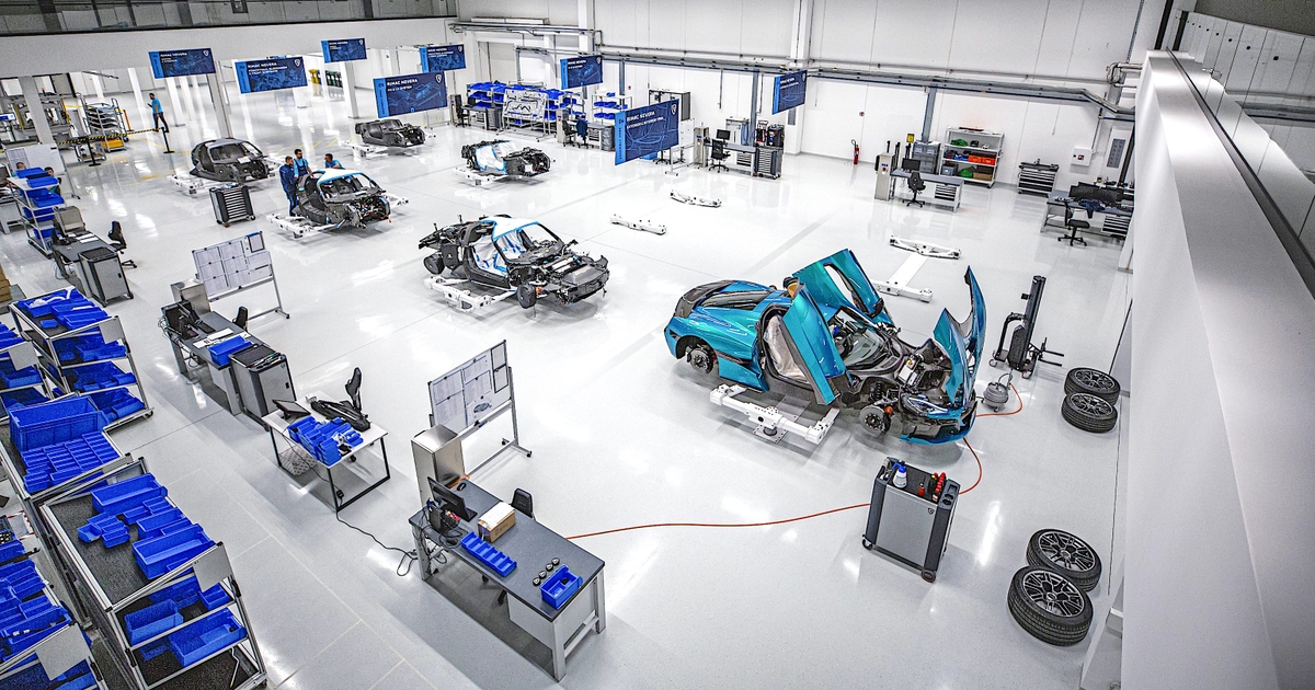 Rimac Electric Supercar Factory Tour