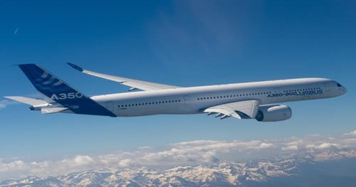 Video: Composite-Rich Airbus 350 Makes First Flight
