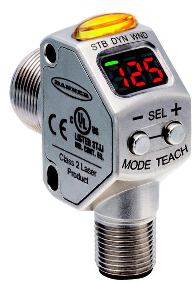 Banner Expands Sensing Range for Q3X Laser Contrast Sensor