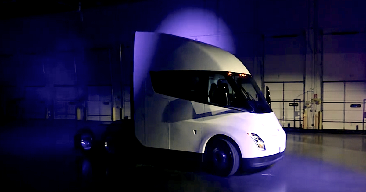 Three Years Late, Musk Releases Tesla Semi