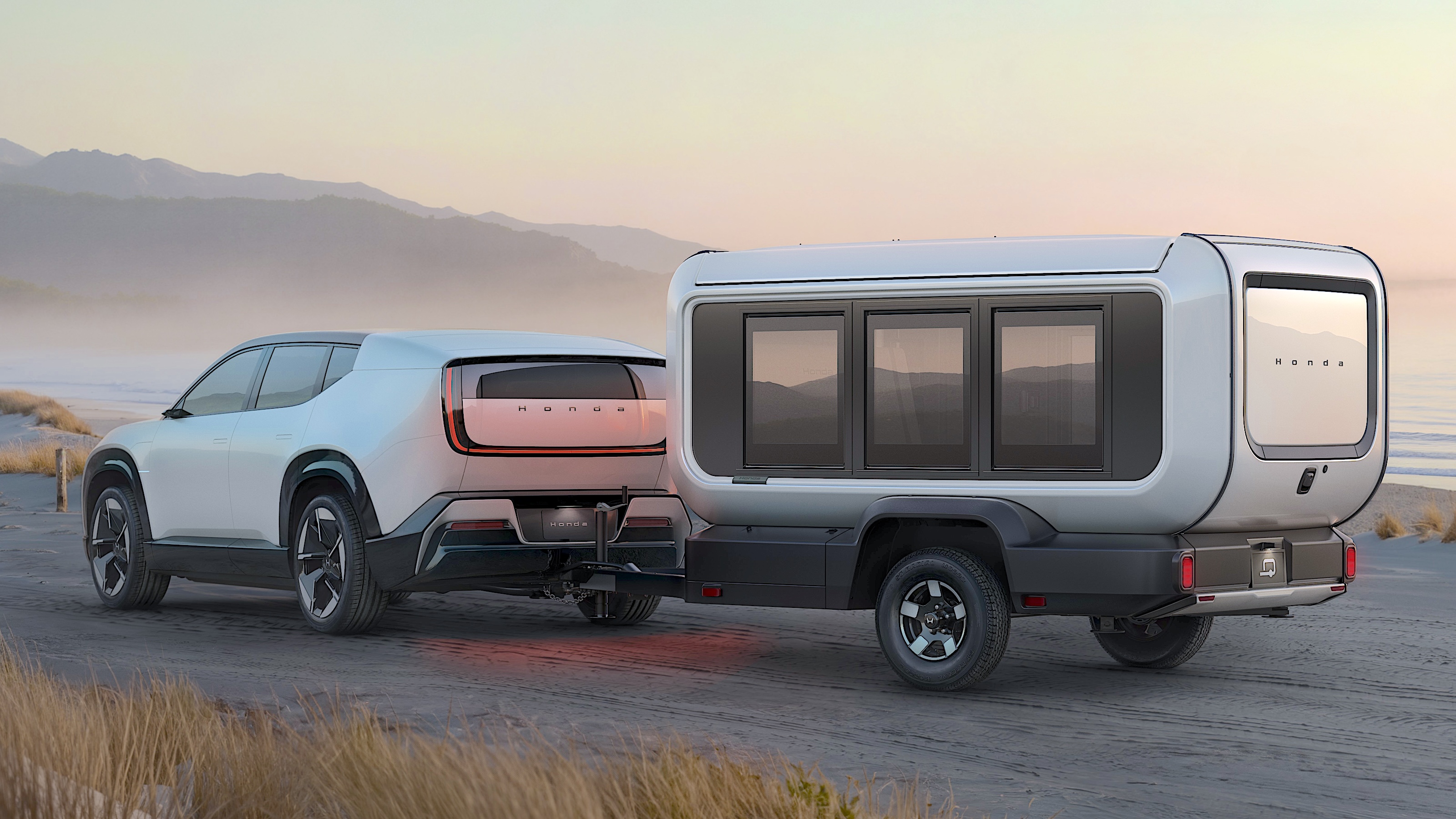 Honda Designs New Lightweight Camping Trailer