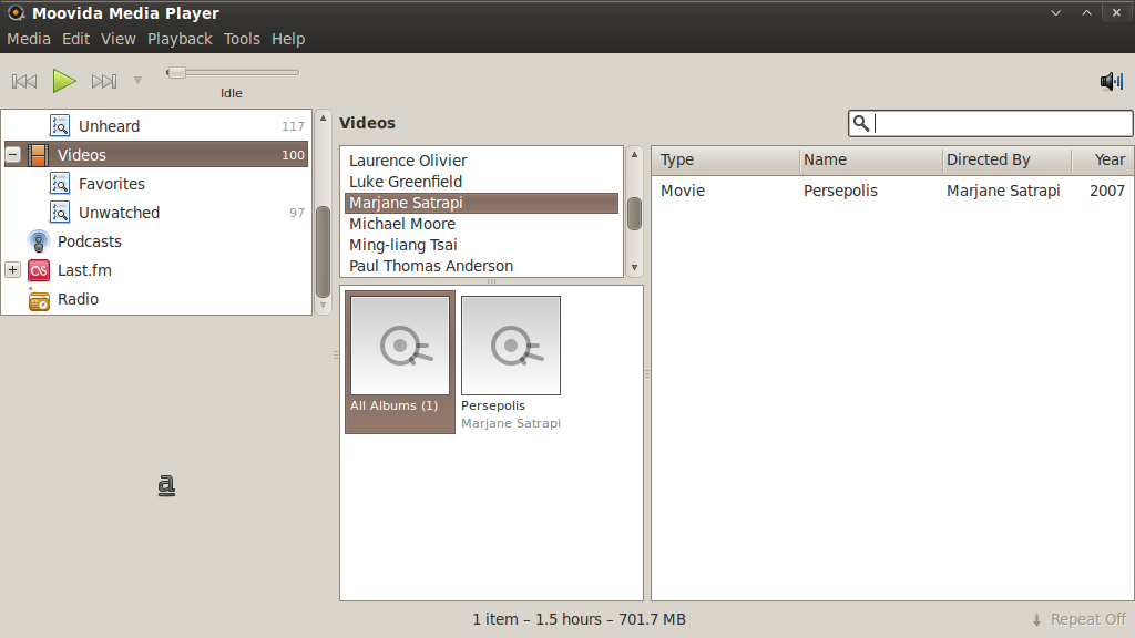 Previewing Moovida 2.0 on Ubuntu