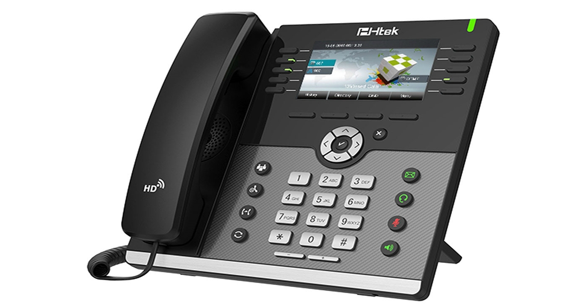 Htek Debuts Entry-Level UC Phone with Built-in Wi-Fi, Bluetooth