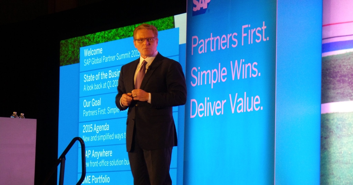 SAP Global Partner Summit 2015: 'Value Drives Volume'