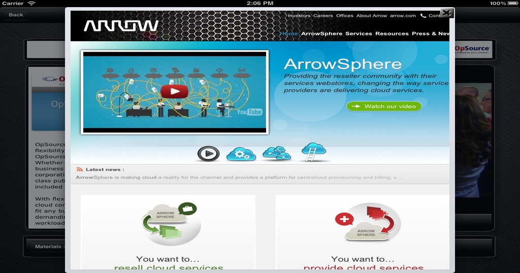 ArrowSphere Market Place: Cloud Services Aggregator?