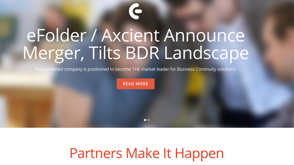 Work Starts to Combine eFolder, Axcient Into Business Continuity Giant