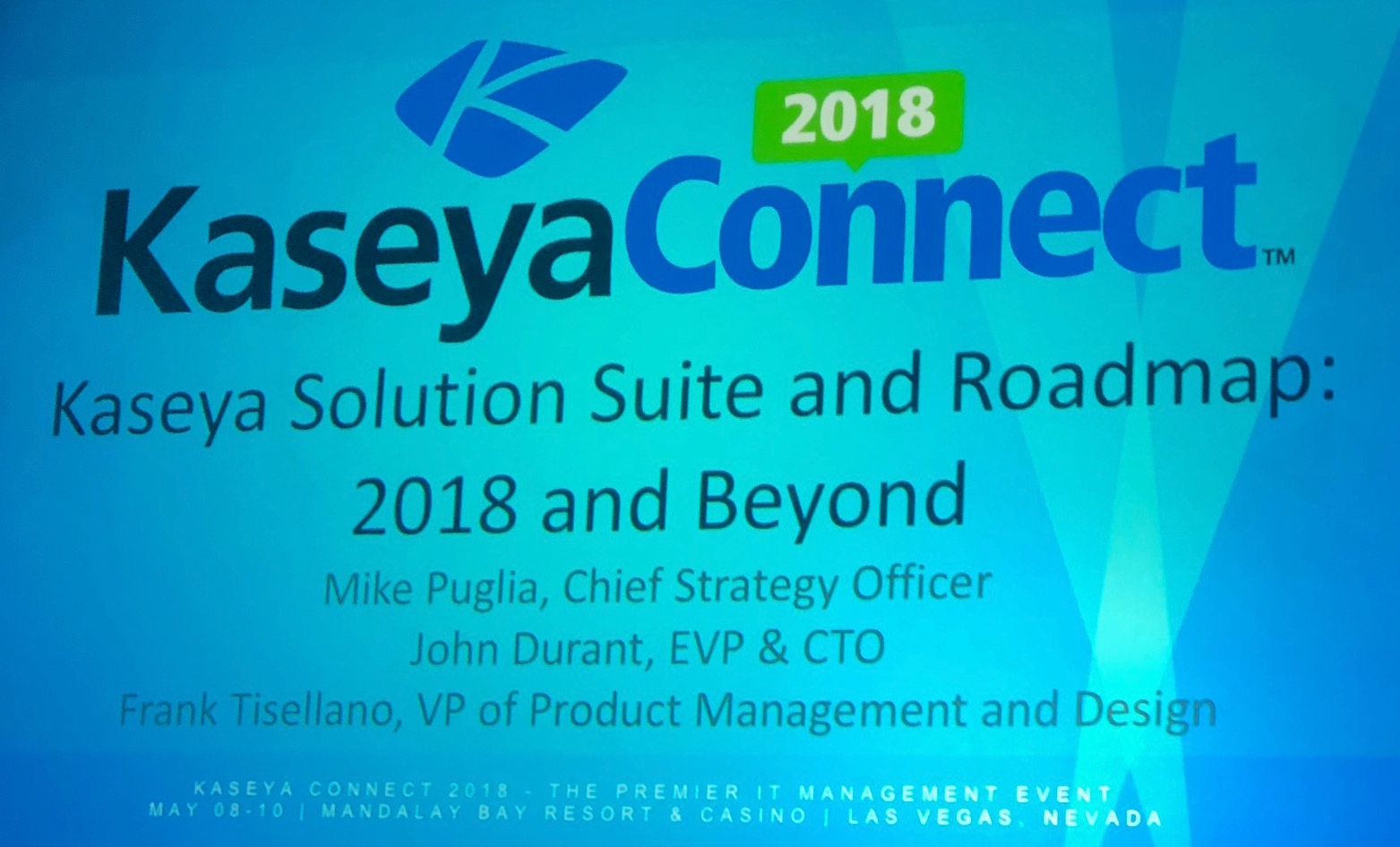 7 Big Releases from Kaseya Connect 2018