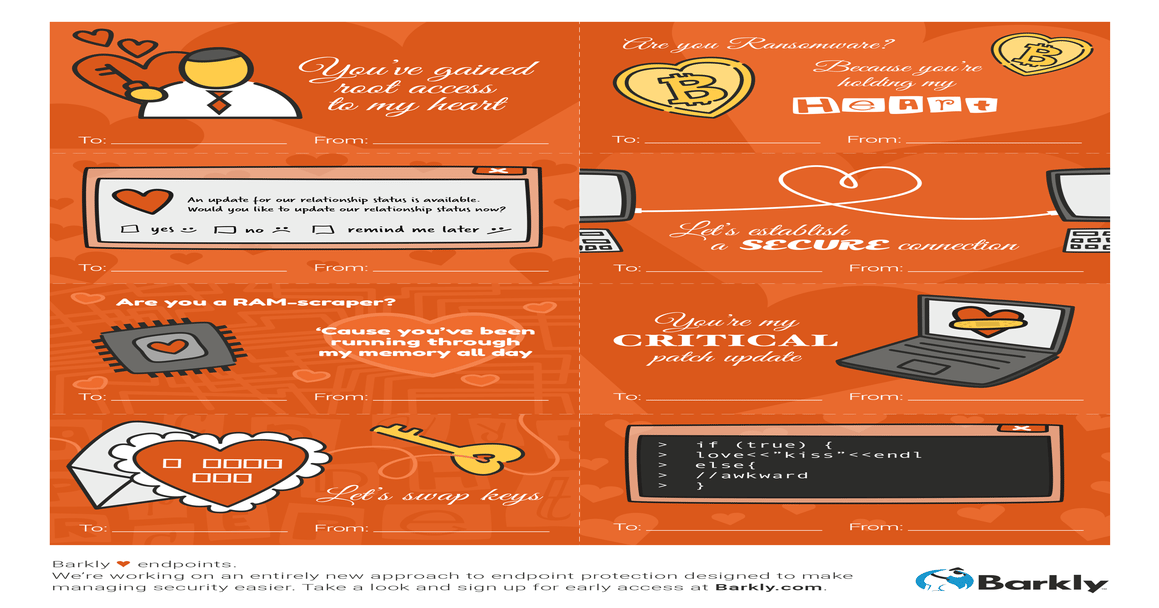 8 Security-Themed Valentine's Day Cards to Send Your Lover