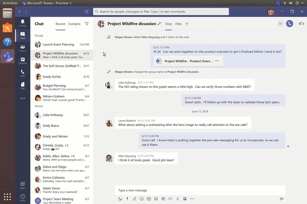 Microsoft Releases First Native Linux Office App with Teams Client
