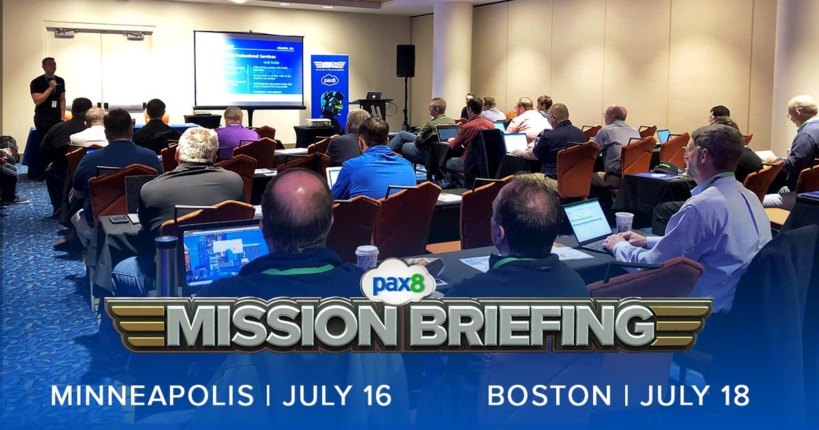 Image Gallery: Boston Pax8 Mission Briefing