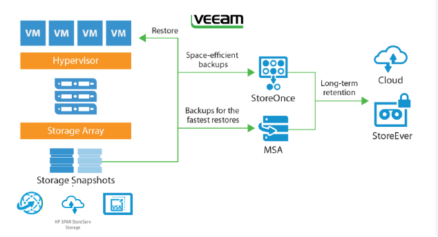 Tiered Data Protection: Together We Stand, Veeam & HP