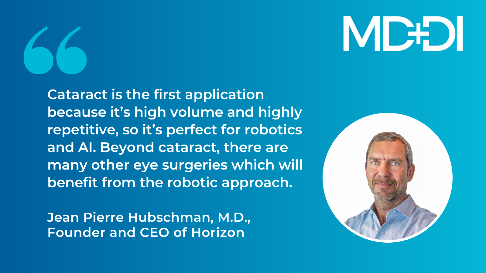Polaris AI Robot Completes Ist Robotic Cataract Surgery