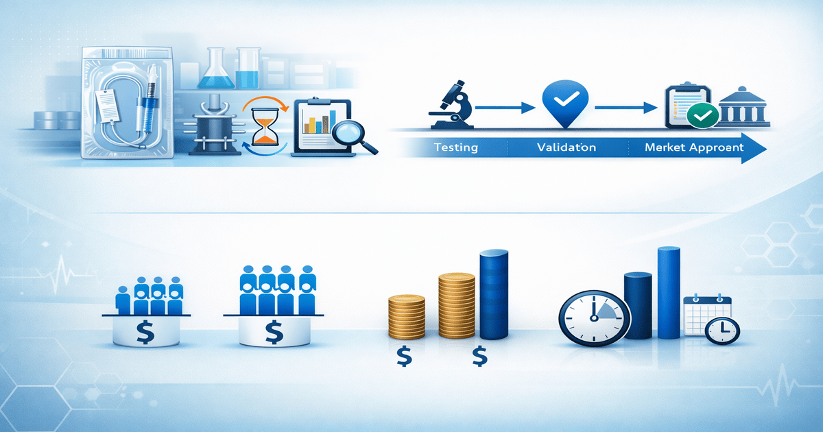 Sterile Medical Device V&V: Cost, Timeline & Process Guide