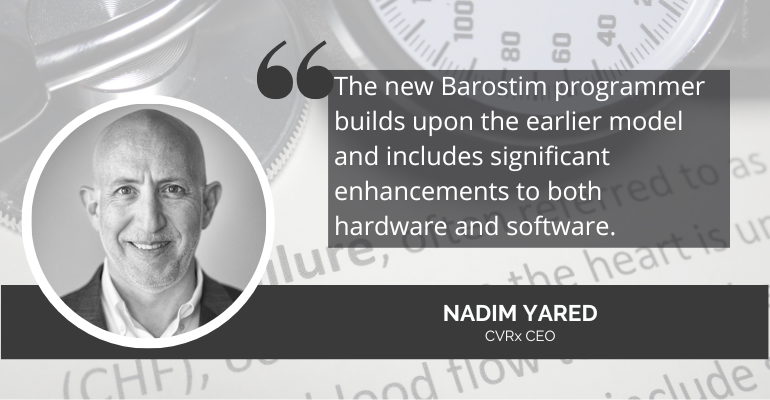 CVRx Launches New Barostim Programmer