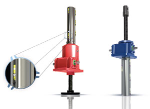 Sensor System Provides Precision Position Control for Translating Scre