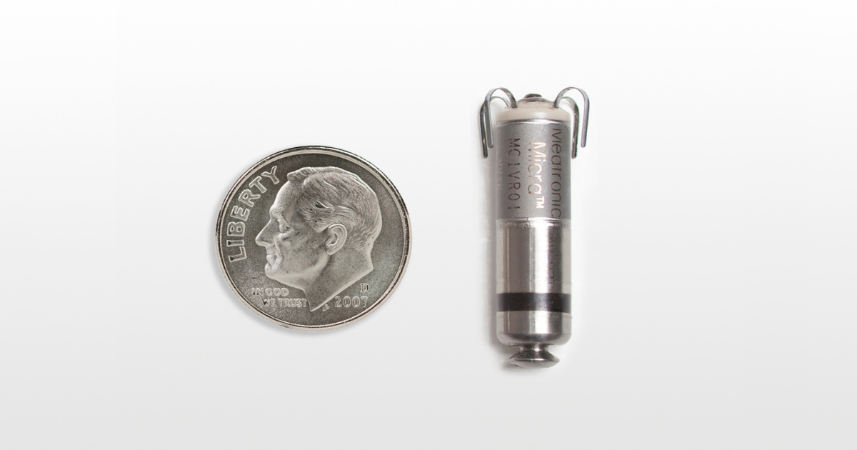 Medtronic Nabs CE Mark for Micra AV2 and Micra VR2 Leadless Pacemakers