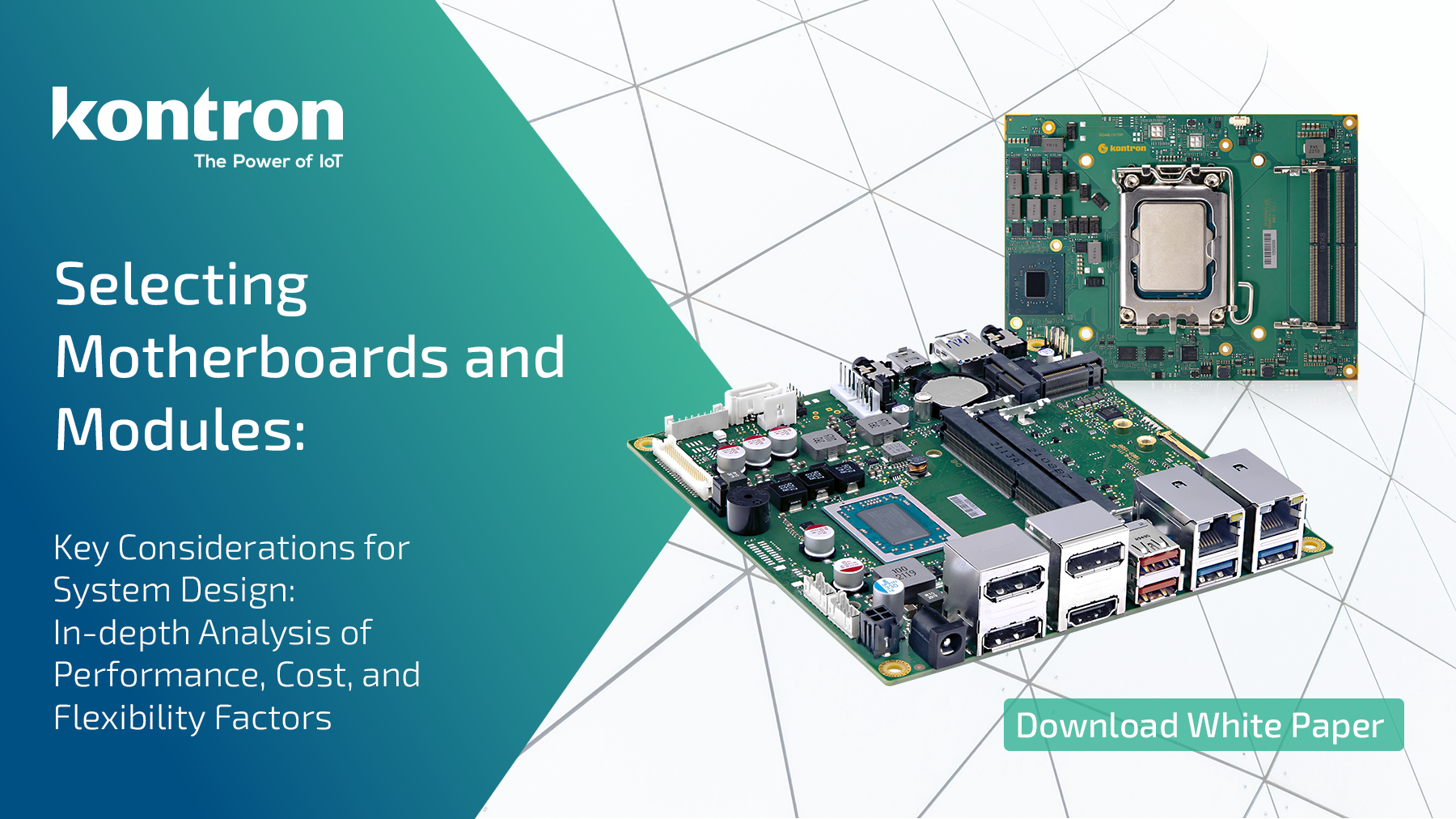 Selecting Motherboards and Modules: Key Considerations for System Design