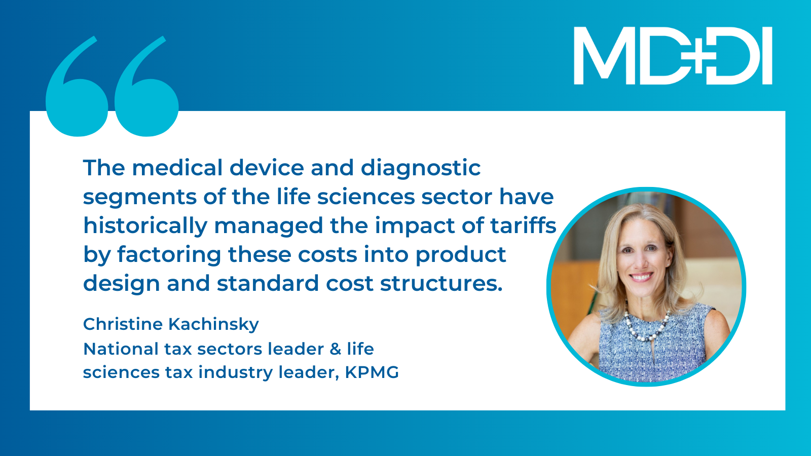 Expert Insights on Medtech Tariffs