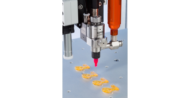 Fluid Dispensing for Assembly of Medical and Life Sciences Devices