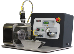 Stent-Crimping Machine Suited for Volume Production