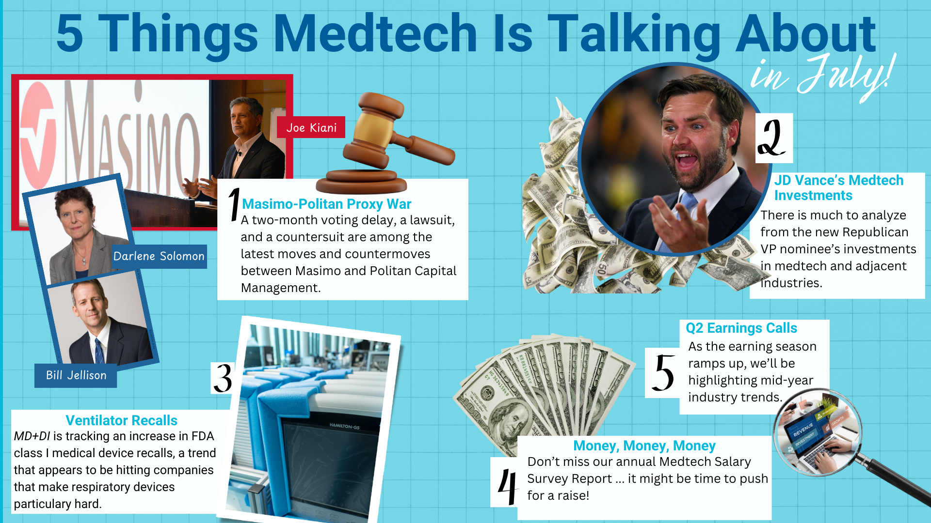 5 Things Medtech Is Talking About in July