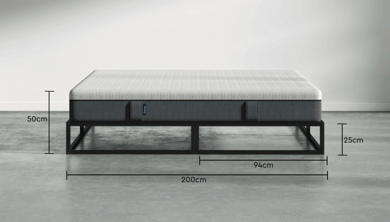 Emma One Metallbett: minimalistisch & langlebig | Emma