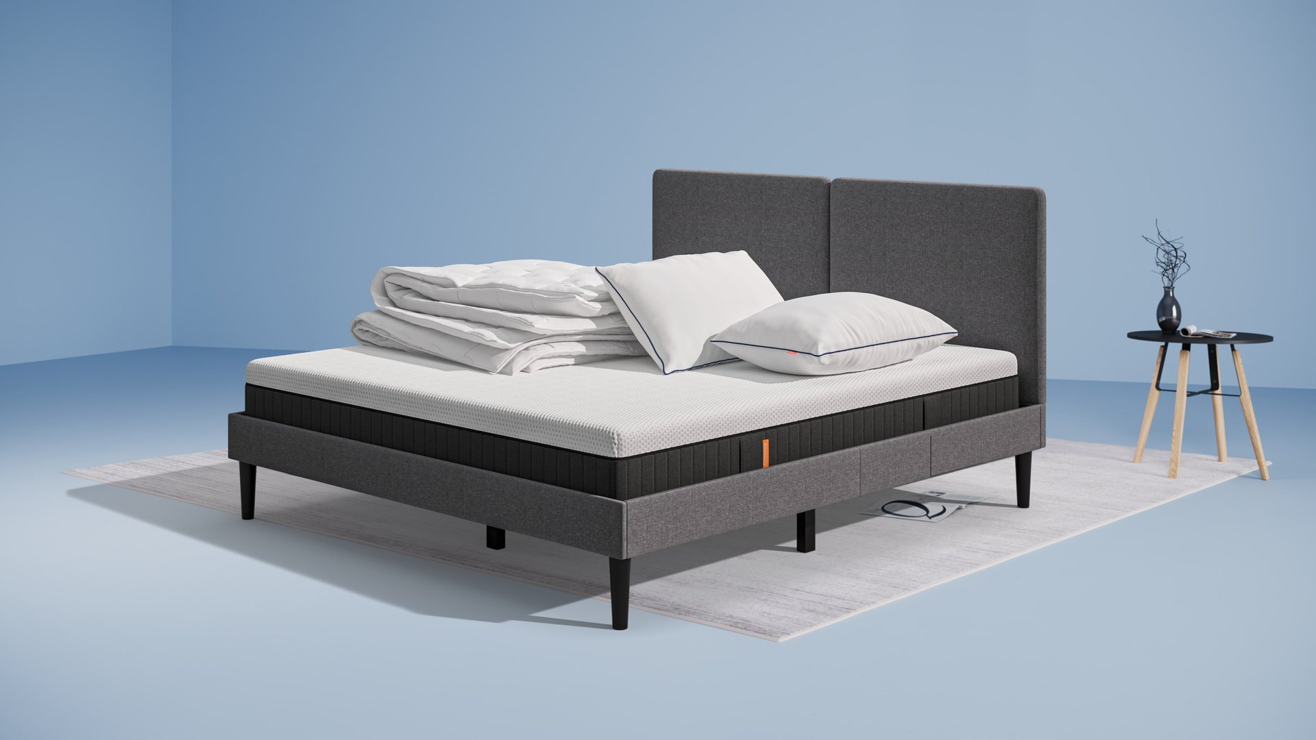 Lit Emma Select - Livraison rapide, 100 nuits d'essai