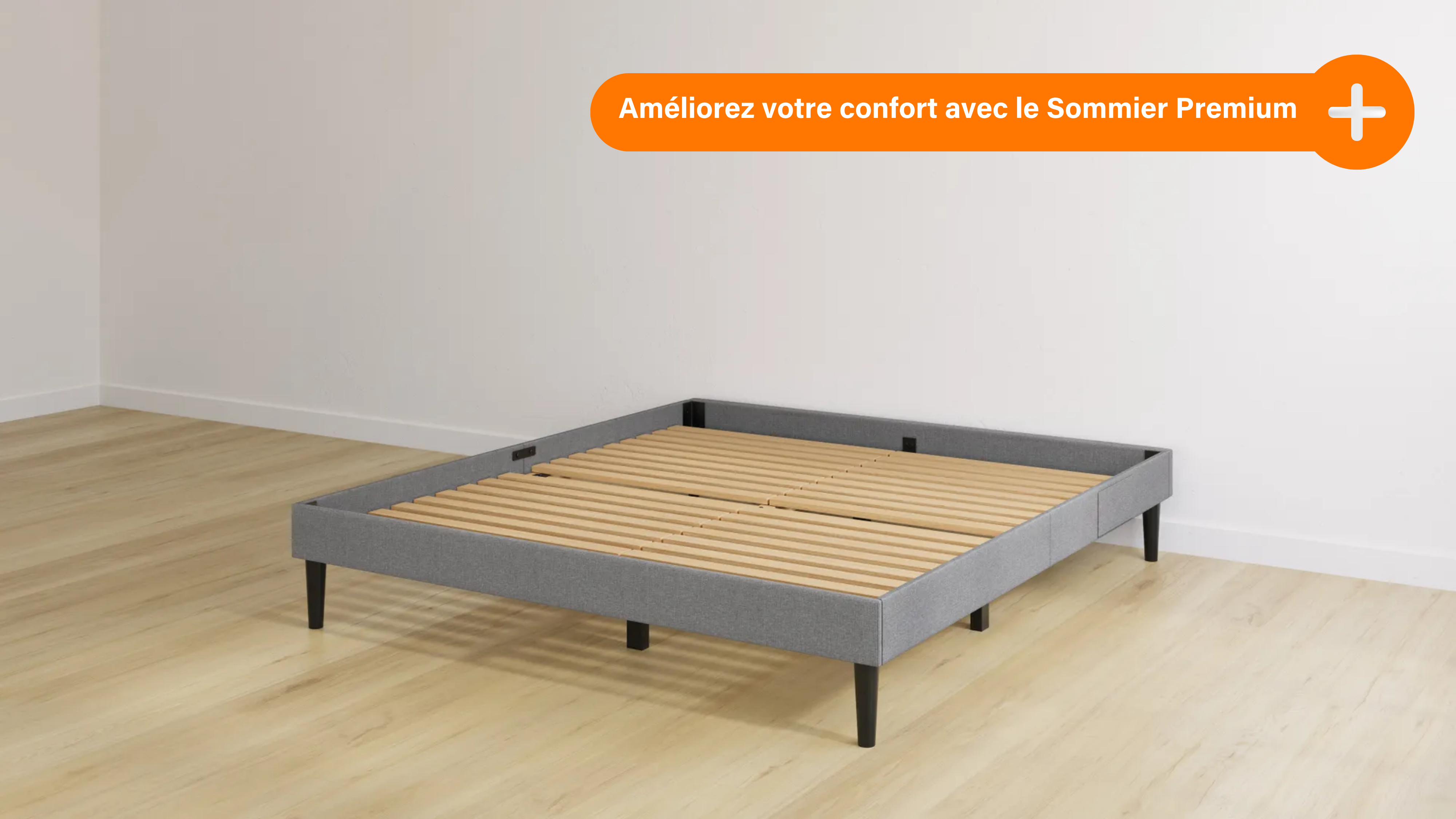 Lit Emma Select - Livraison rapide, 100 nuits d'essai