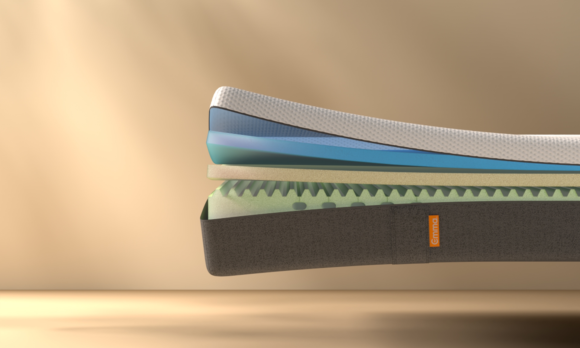 Colchón Emma Original de espuma viscoelástica | Emma Colchón