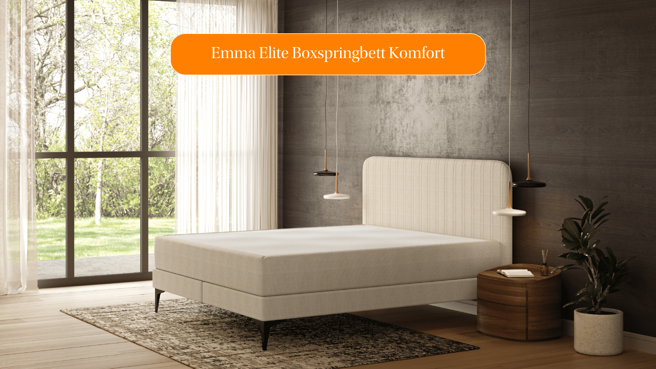 Emma Classic Boxspringbett Komfort Set | Emma Matratzen