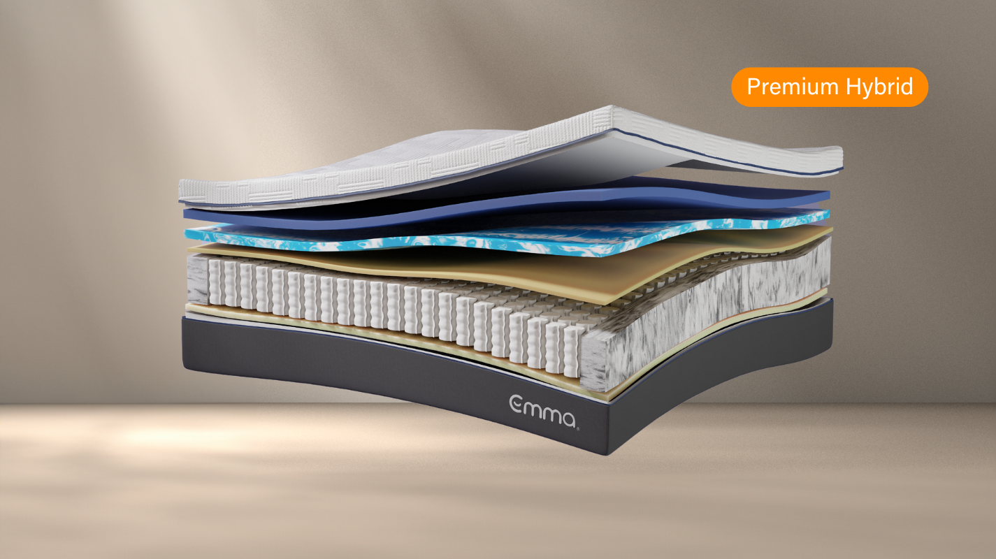 Colchão Emma Premium Hybrid | Colchões Emma