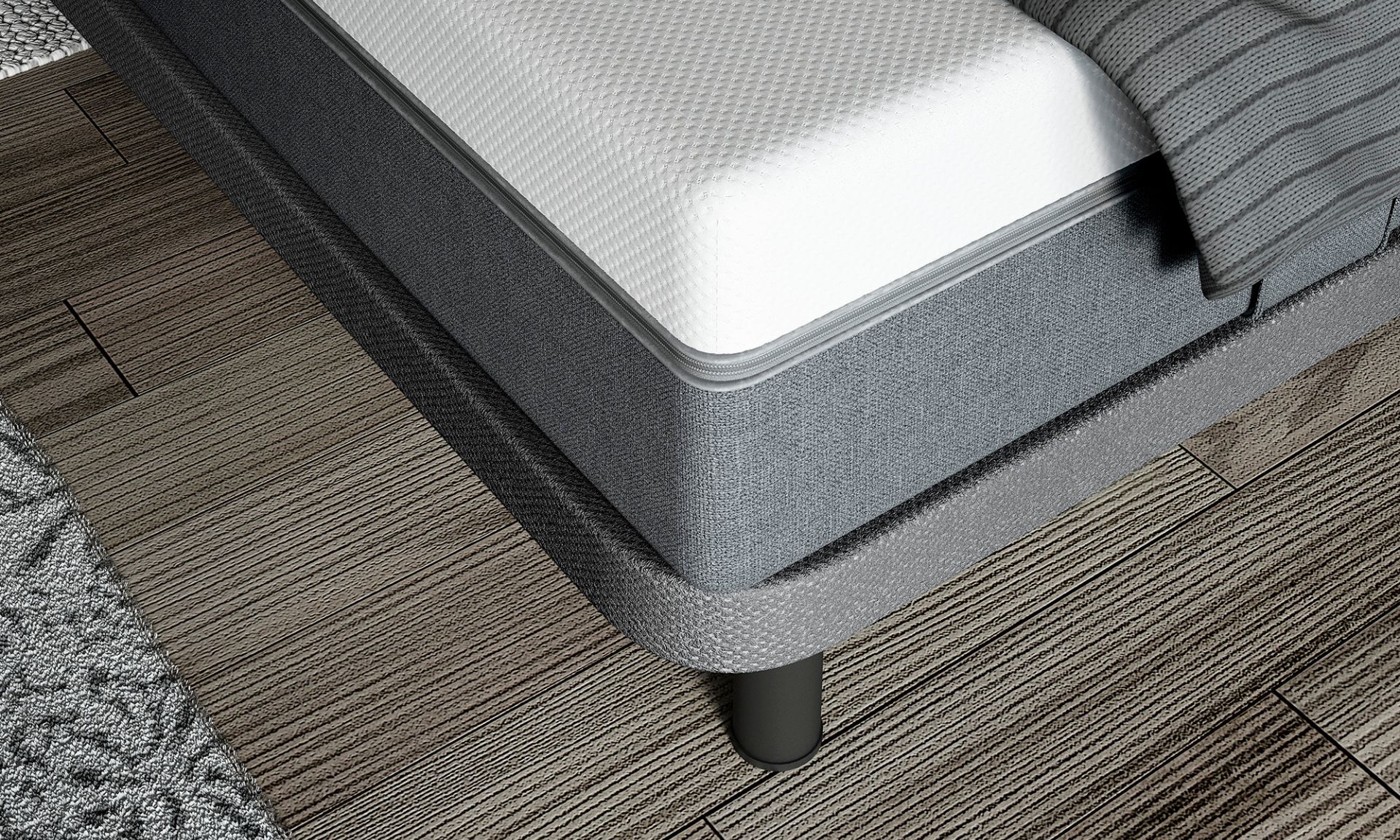 Base Tapizada Emma. Base de cama Emma al mejor precio