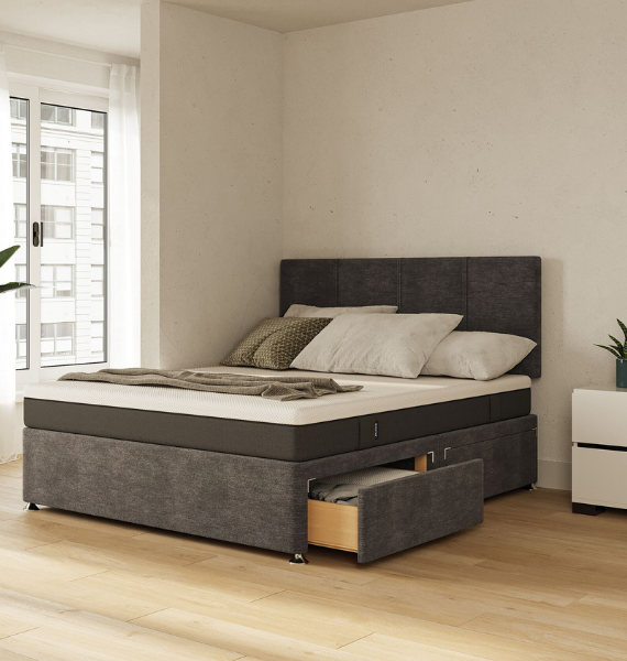 Space Optimiser Divan Bedroom Set | Emma - The Sleep Company