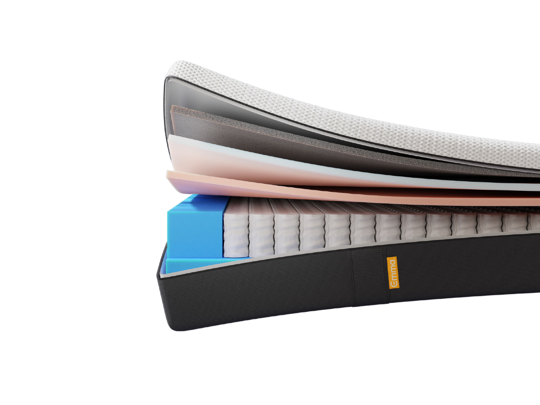 Space Optimiser Divan Bedroom Set | Emma - The Sleep Company