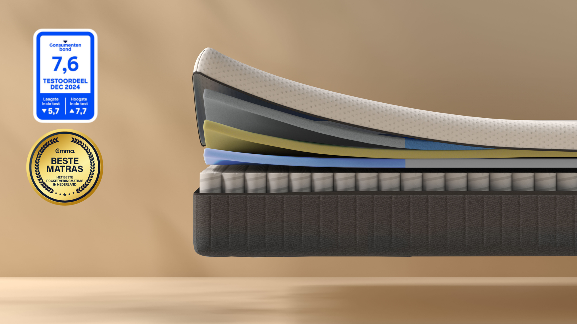 Emma Hybrid II Matras