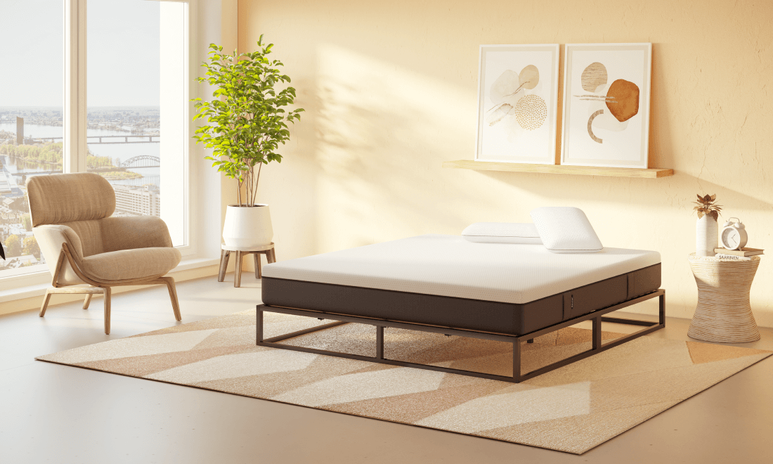 Emma Metalen Bed: Industrieel en minimalistisch design