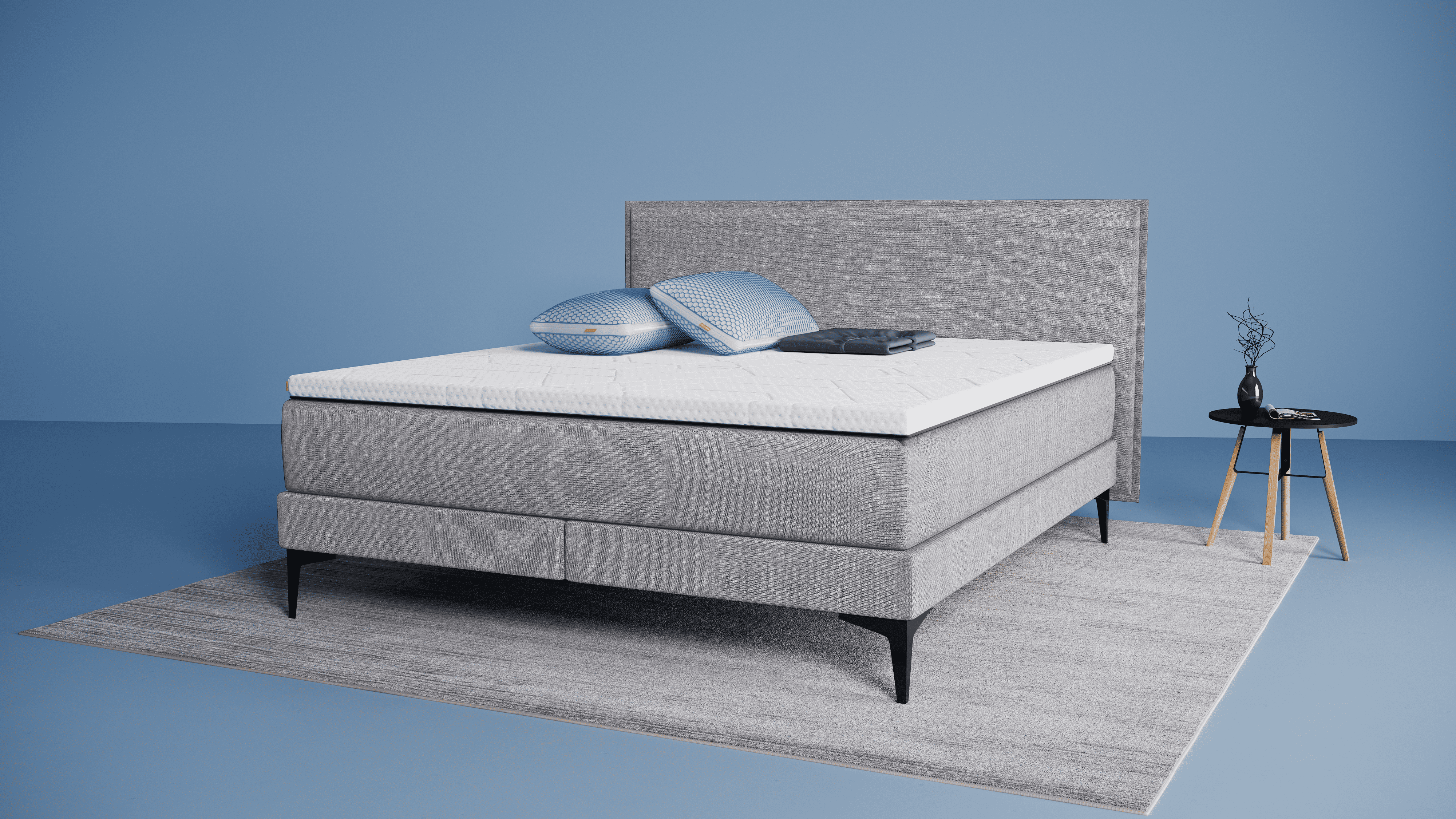 Emma Elite Boxspringbett Komfort Set