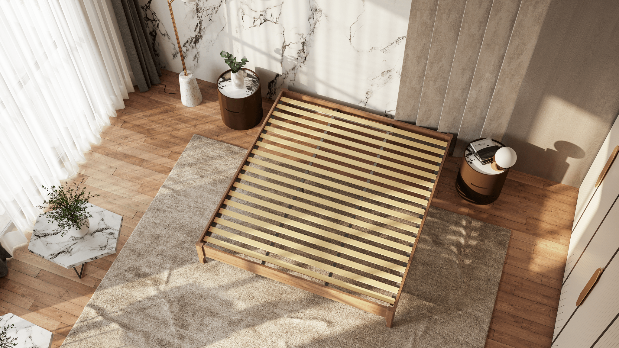 Emma Wooden Bed Base
