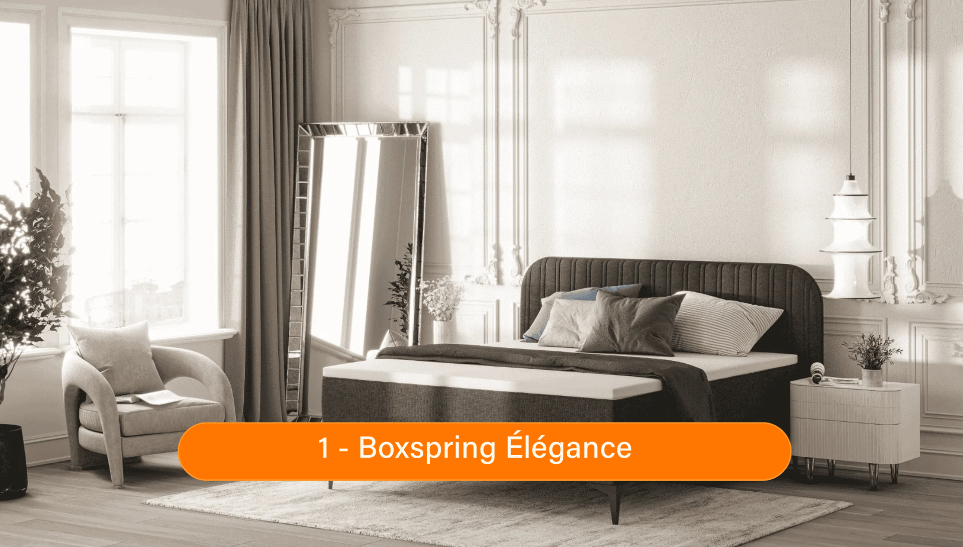 Ensemble Lit Boxspring Emma Original Elite | Emma Matelas