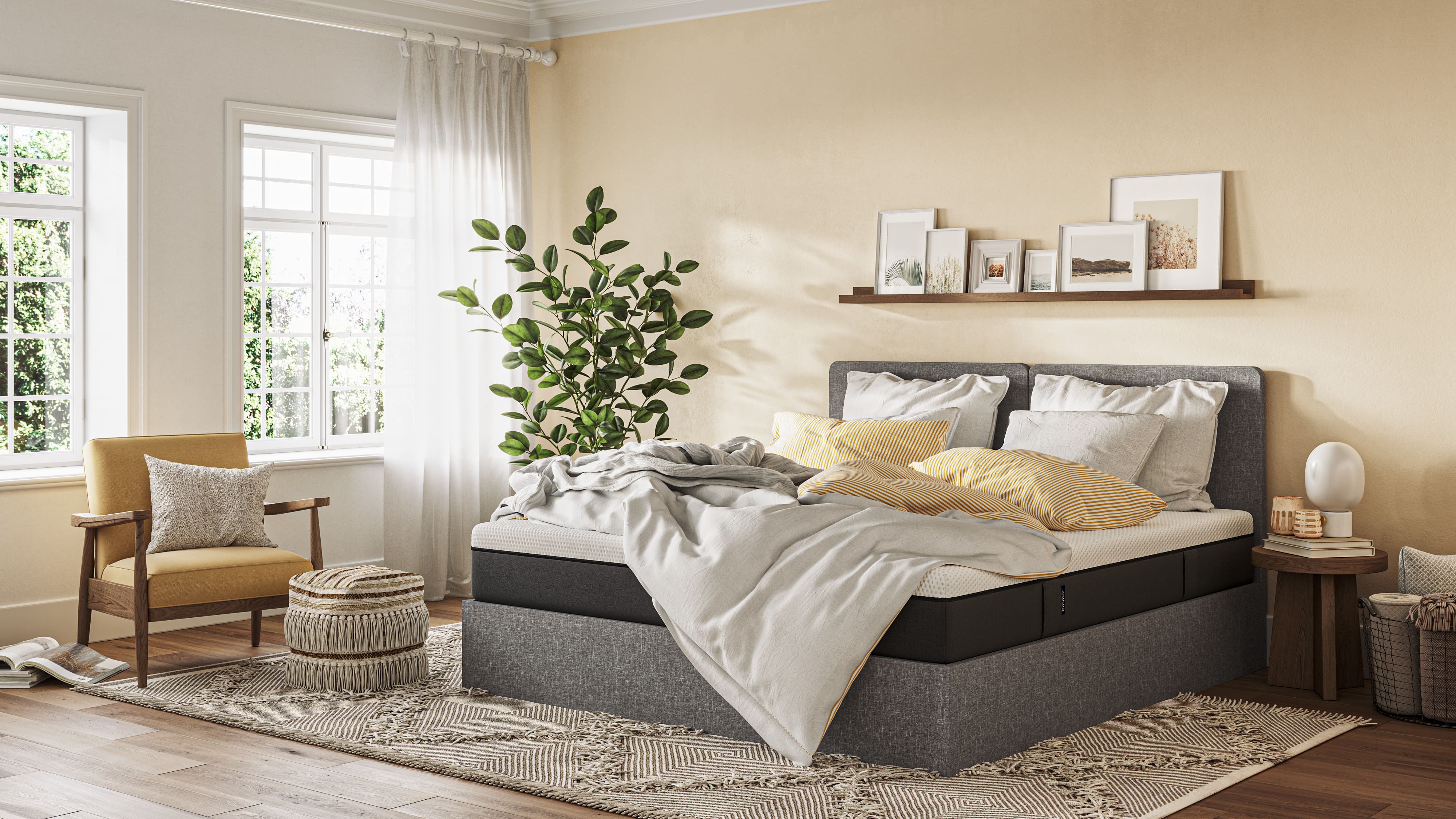 Lit Coffre - Livraison rapide, 100 nuits d'essai | Emma