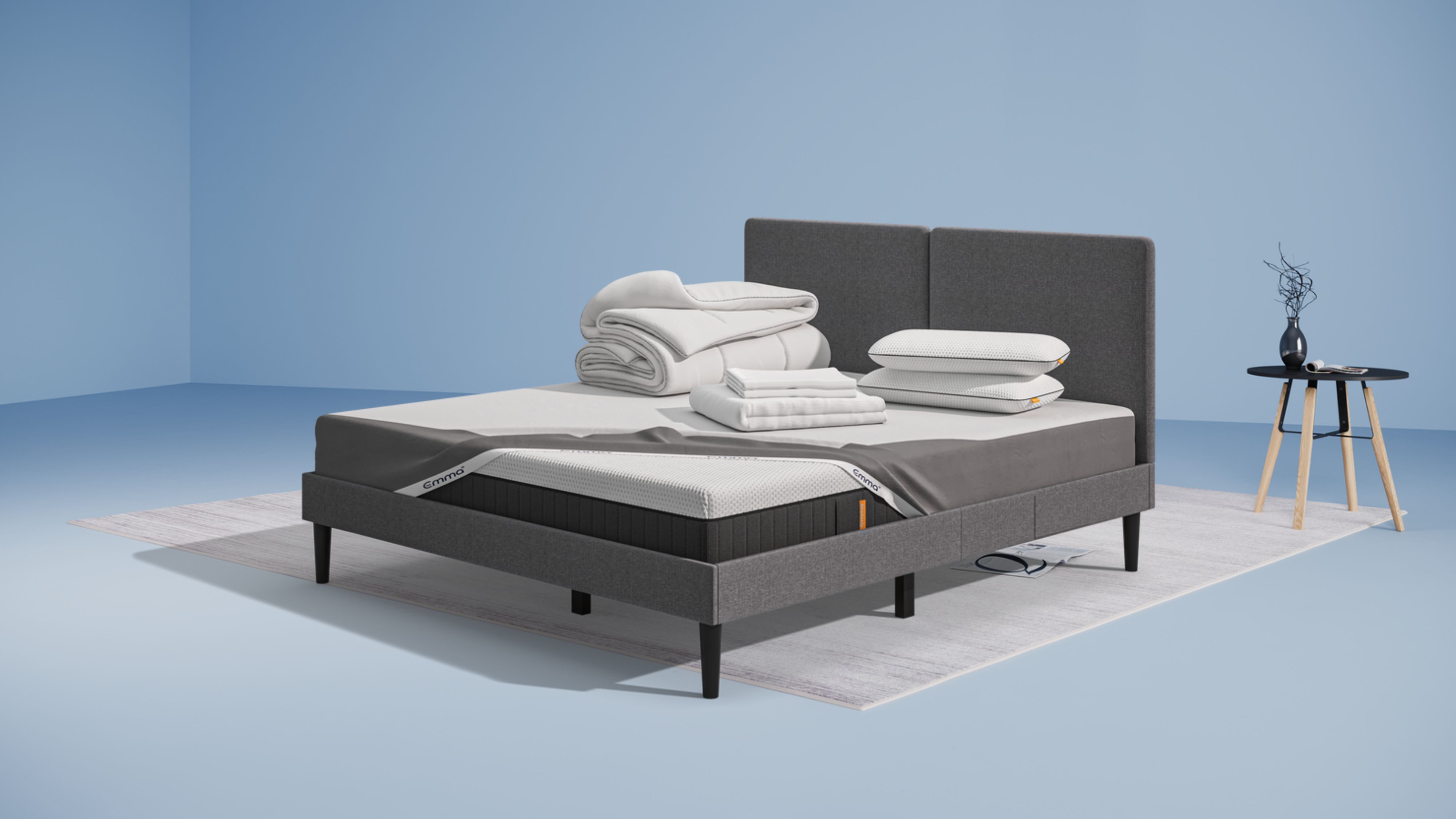 Lit Emma Select - Livraison rapide, 100 nuits d'essai