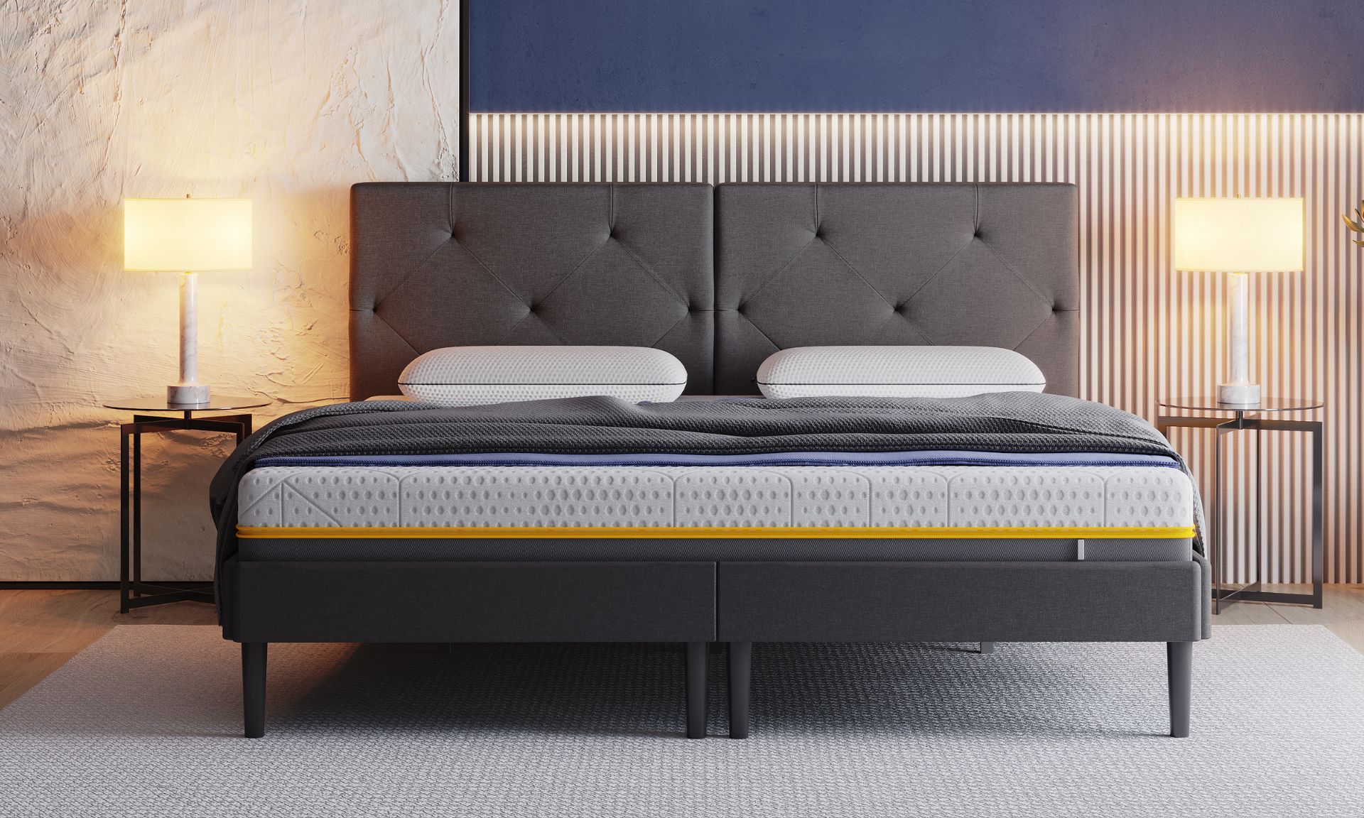 Camas Emma: Canapés Abatibles, Bases y Camas Tapizadas