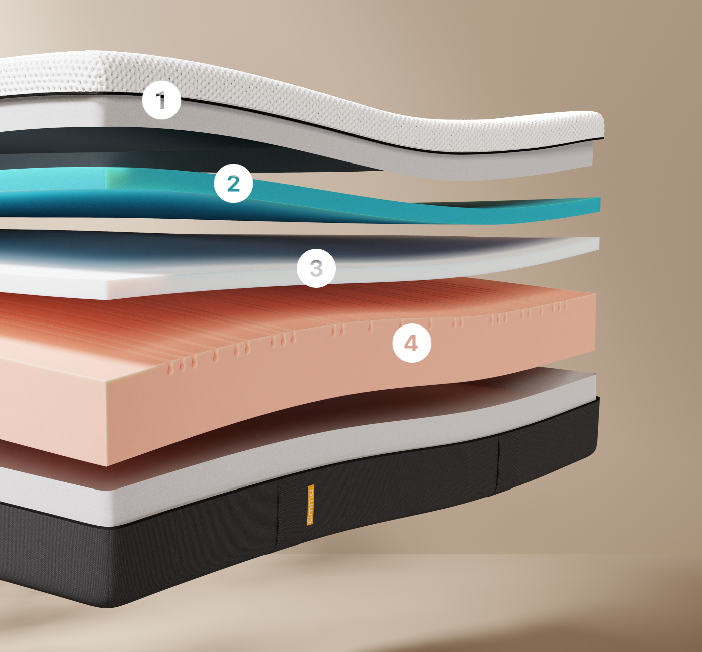 Emma Original Mattress | Award Winning Memory Foam Mattress