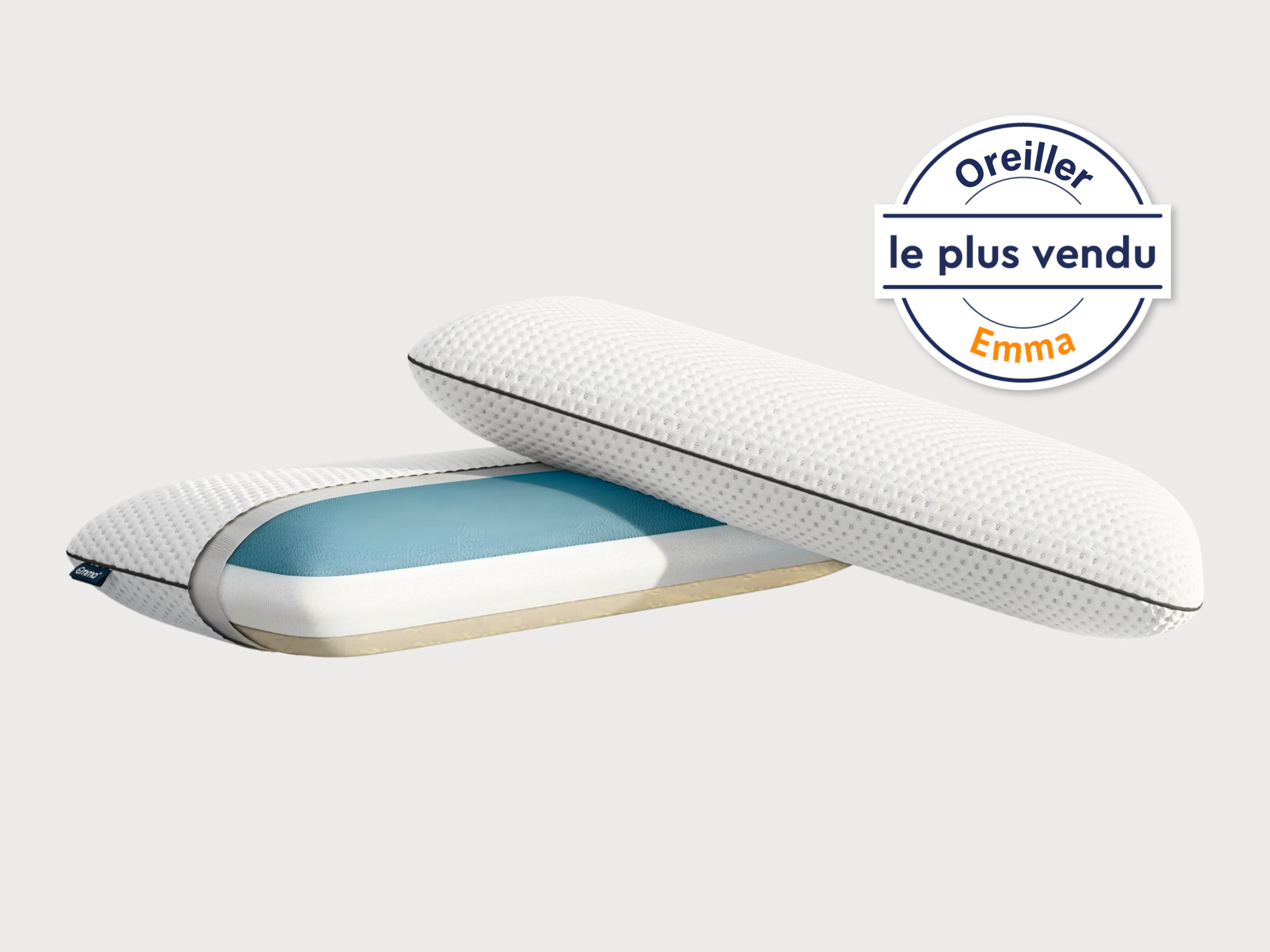 2 Oreillers Nuage Elite - Livraison rapide, 30 nuits d'essai