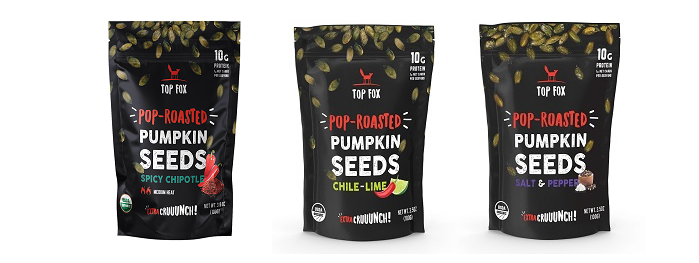 Top Fox Snacks Brings Bold Flavor to Organic Pumpkin Seeds