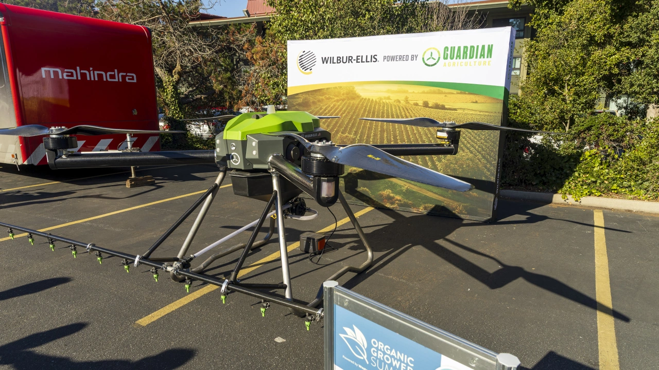 New electric ag-tech drone offers more efficient, safer spraying