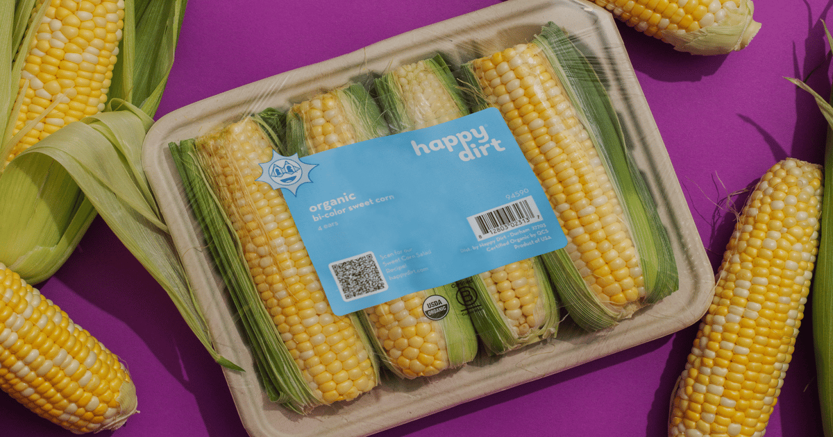 Happy Dirt launches organic sweet corn 4-Pack