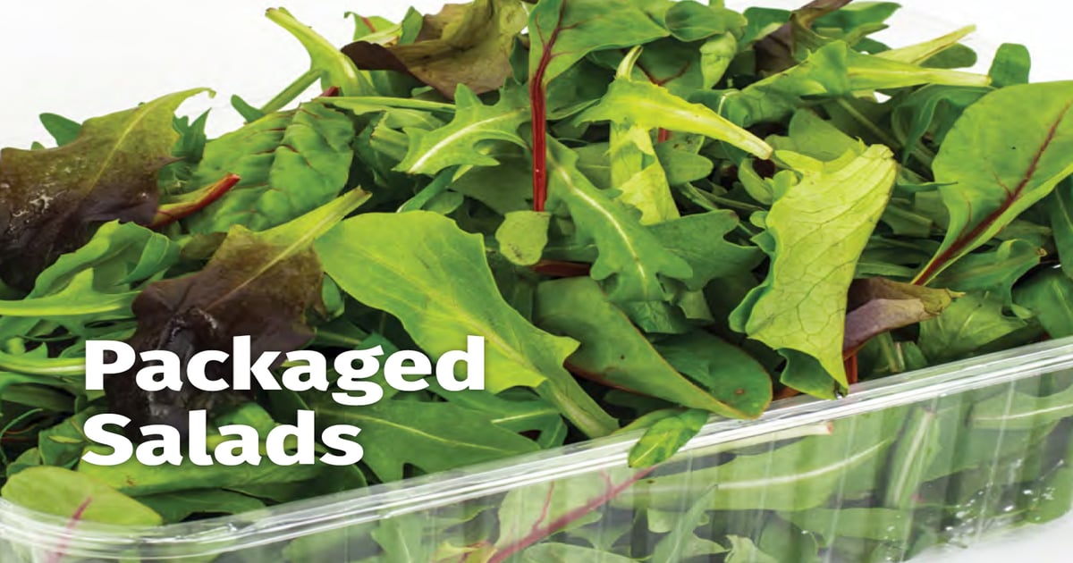 State of Organic Produce: Packaged salads rank second organic fresh ...