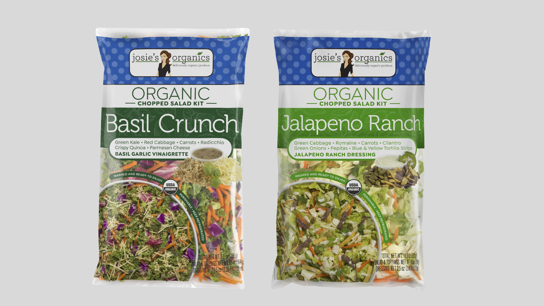 Josie's Organics debuts new chopped salad kits
