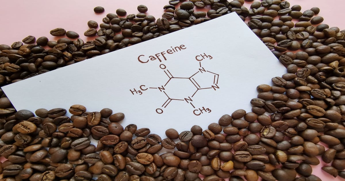 Natural caffeine in energy drinks